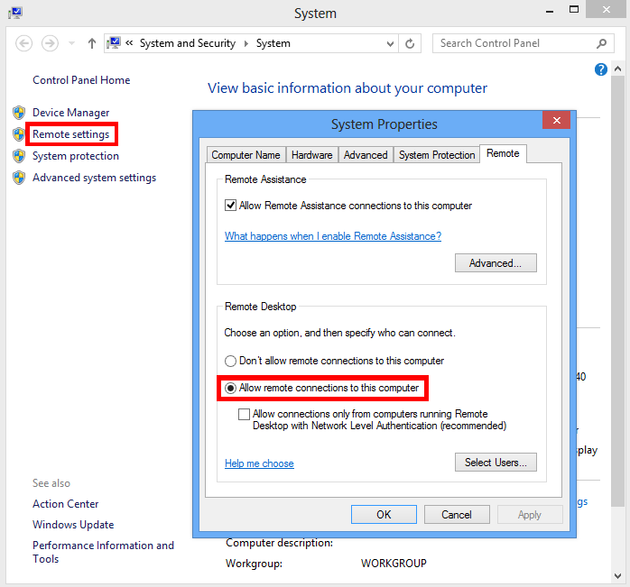 ITs Amazing IT Technical Support : Setting up Remote Desktop Connection ... ITs Amazing IT Technical Support : Setting up Remote Desktop Connection ...